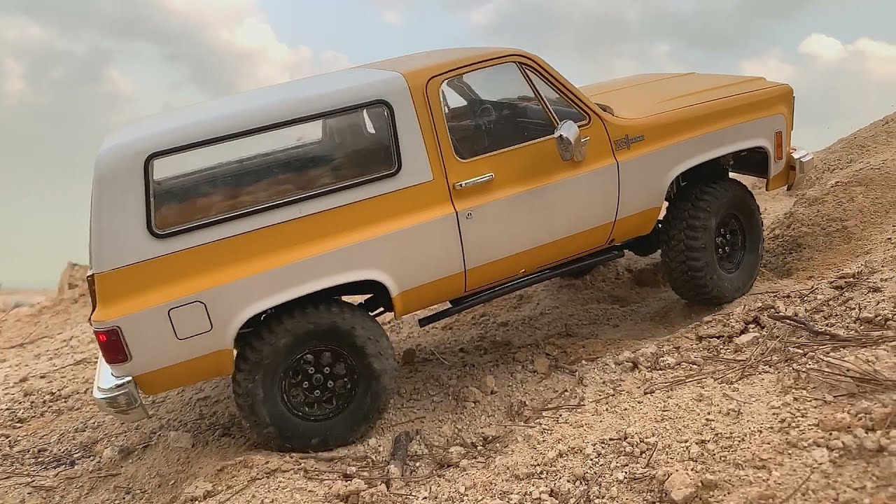 1/10 Scale RC Car : RC4WD K-5 Blazer Test Run(90% Complete). - YouTube