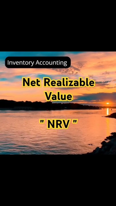 NRV " Net Realizable value " - YouTube