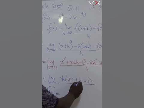 Calculus - Derivative from First Principles | MasterClass - YouTube