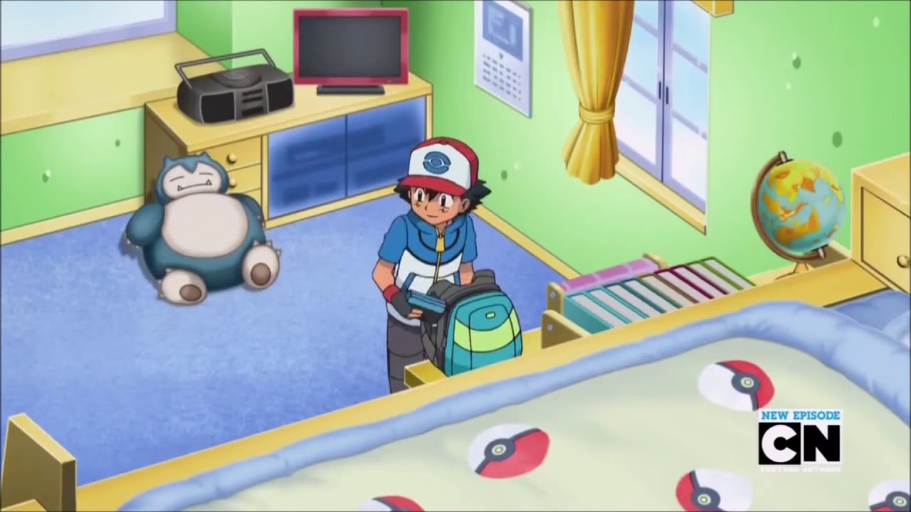 Ash Room's In Pokemon Black And White - YouTube