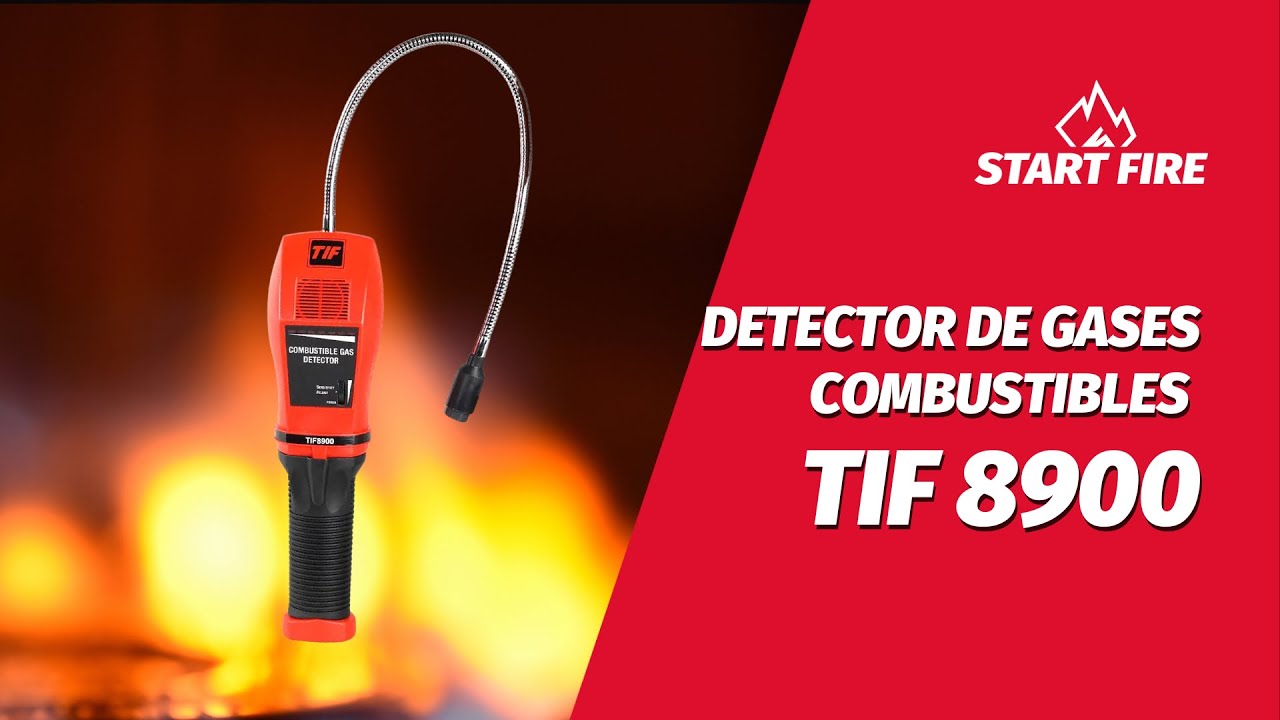 Detector De Gases Combustibles TIF Modelo 8900 - YouTube