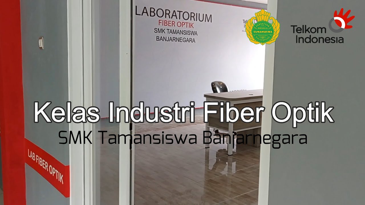 Lab FIBER OPTIK SMK Tamansiswa Banjarnegara - YouTube