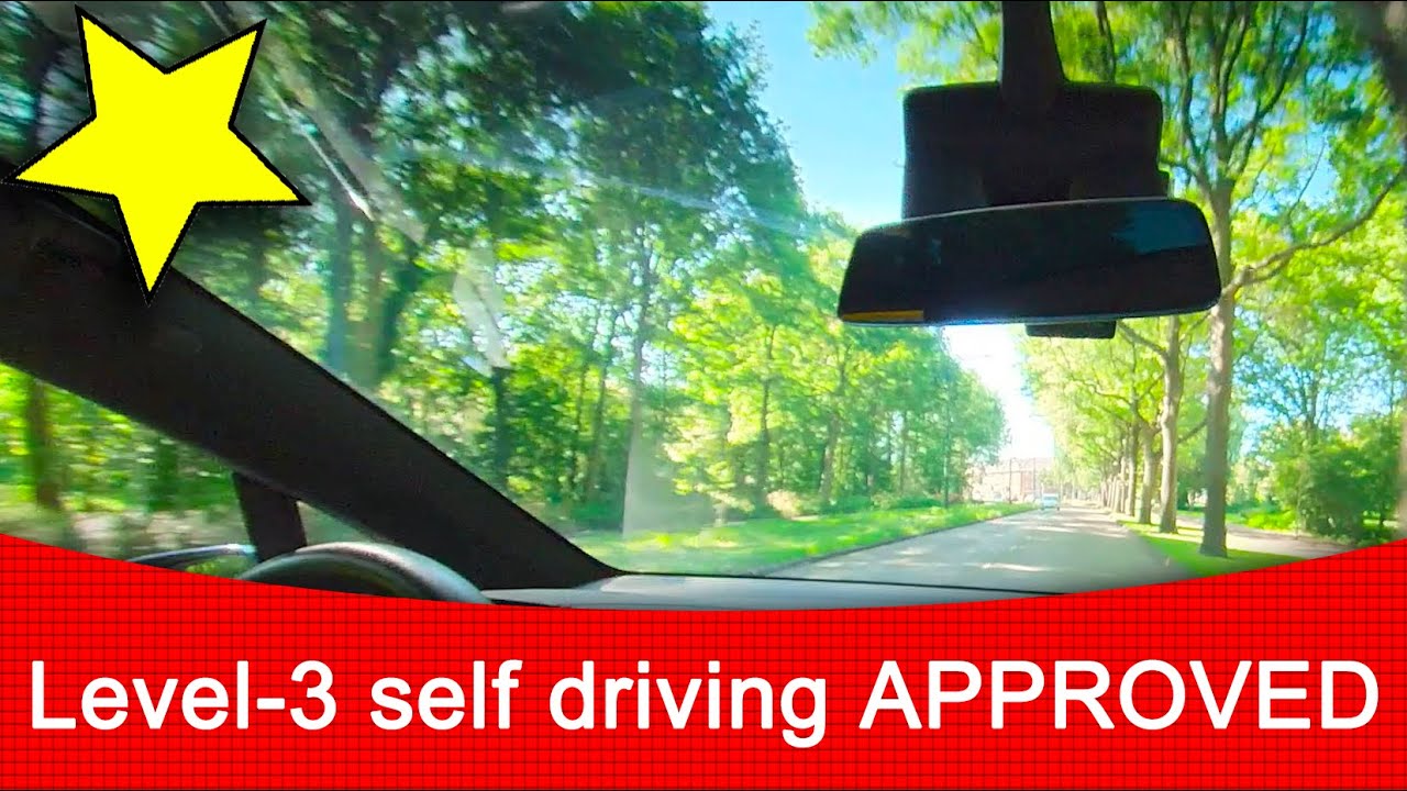 Level 3 Autonomous Driving APPROVED. - YouTube
