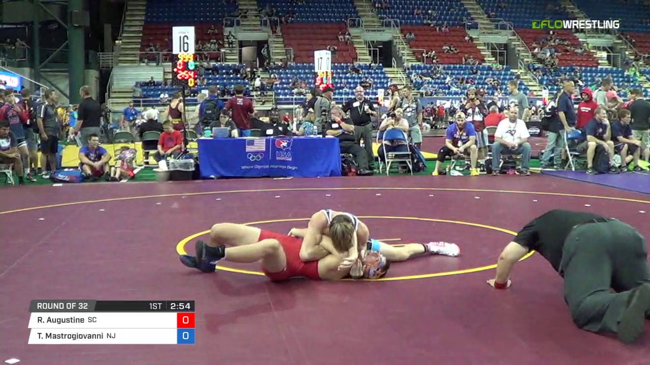 Cadet FS 126 Round of 32 - Riley Augustine (SC) vs. Travis ...