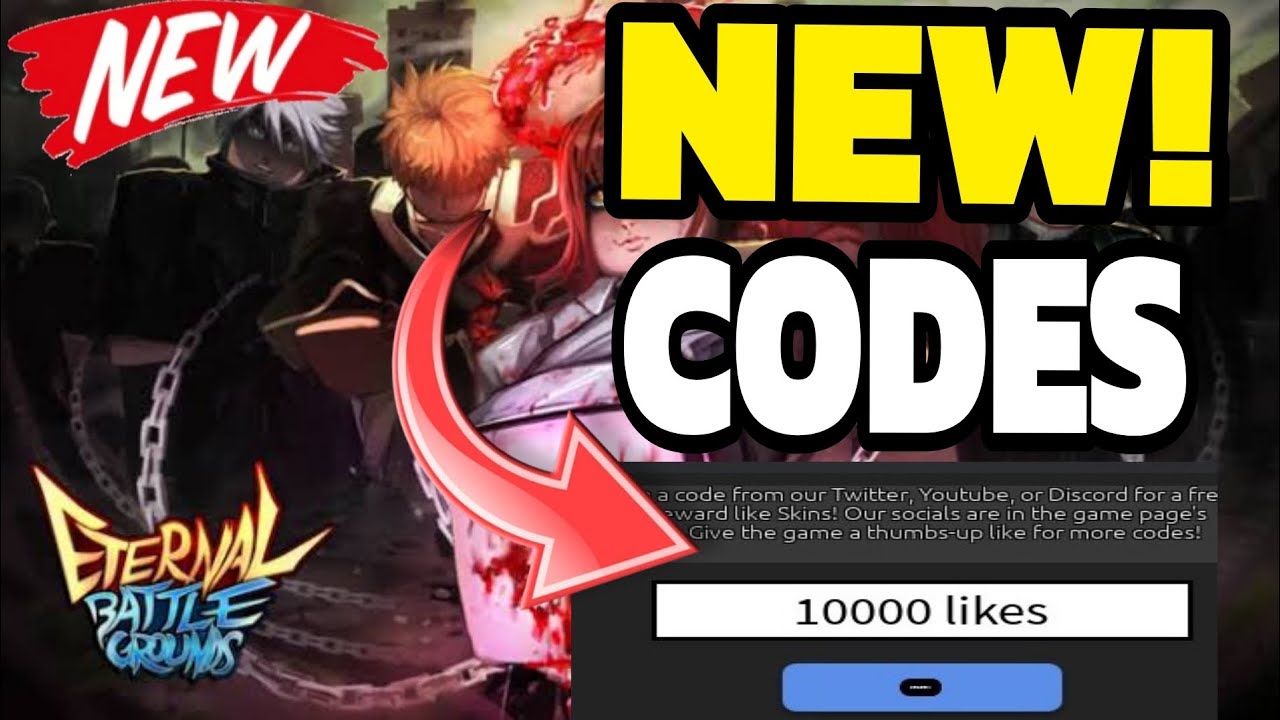 [NEW] Eternal Battlegrounds codes August 2024 | Roblox Eternal Battleground codes - YouTube