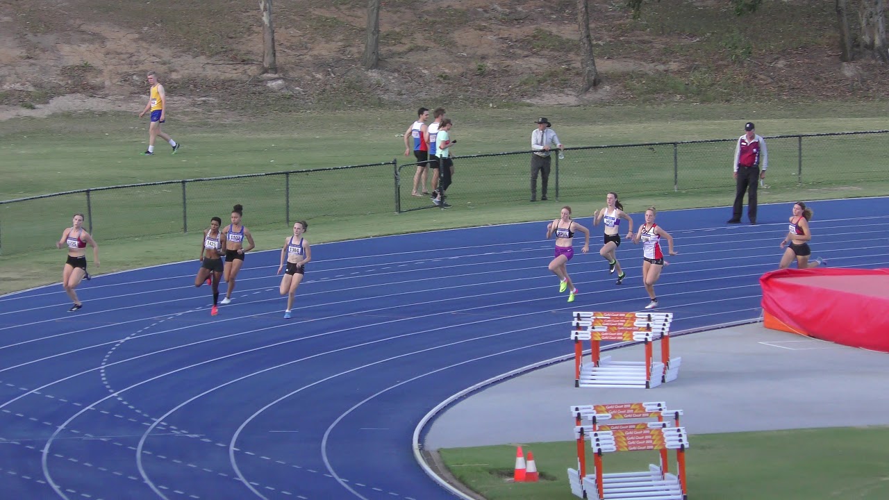 200m H4 Marissa Hanlon 26.94 -4.4 Garry Brown Shield 2019 - YouTube