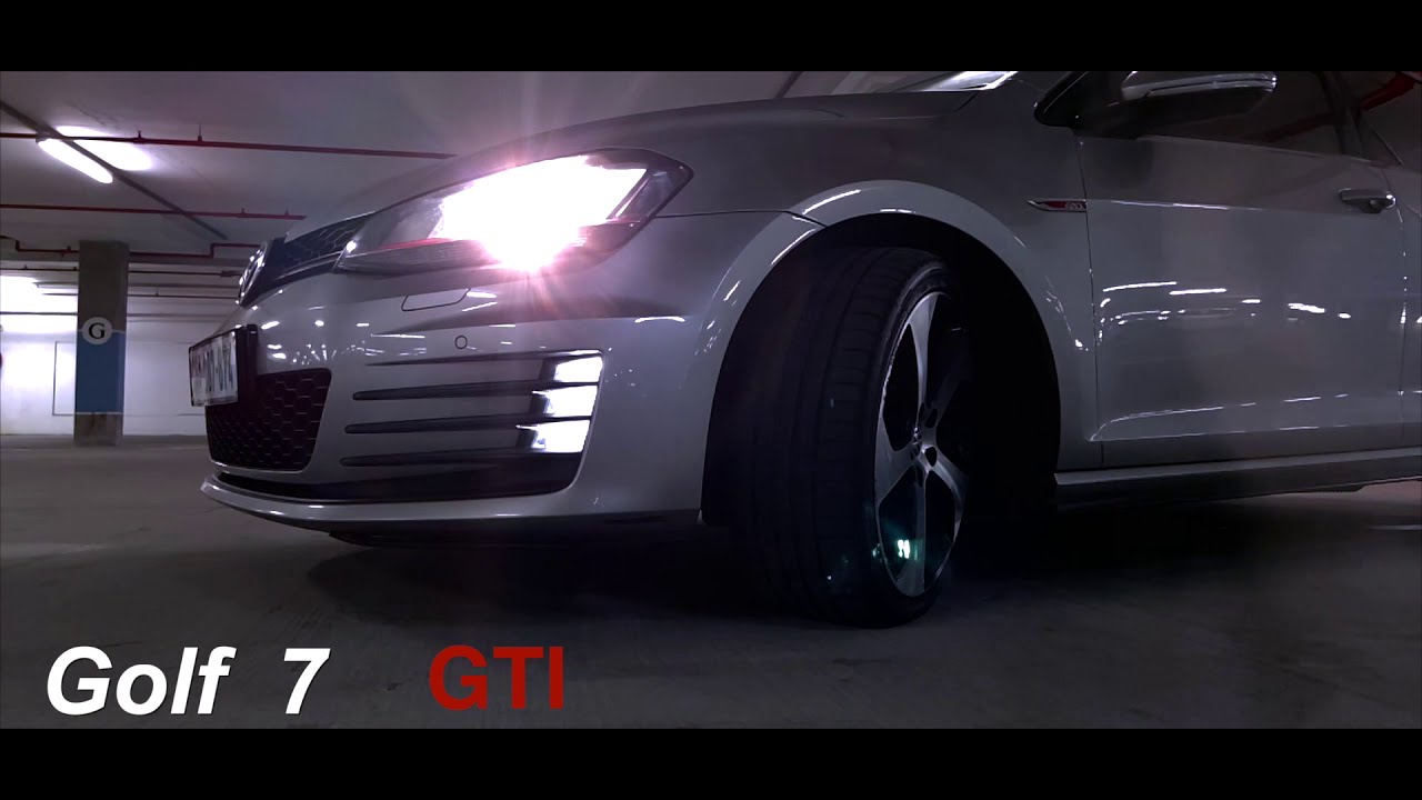 Golf 7 Gti Cinematic video at Somerset Mall underground parking - YouTube