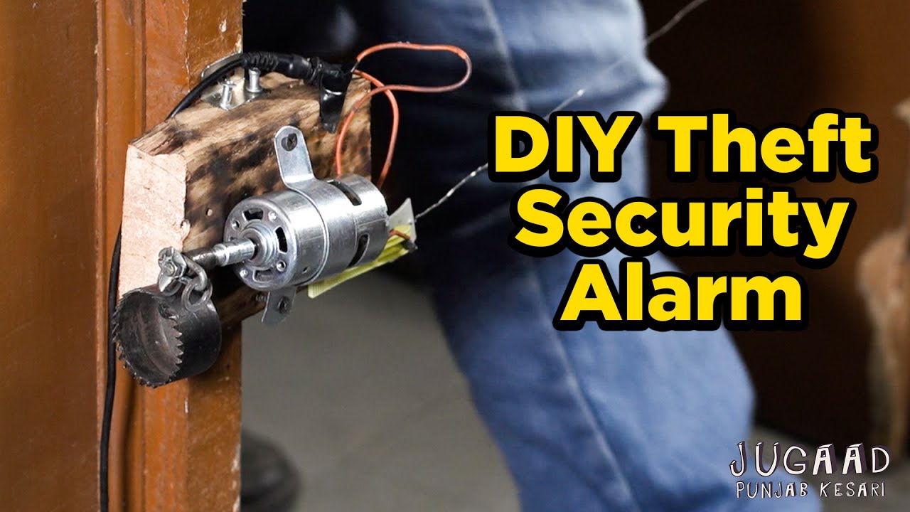 How to Make Theft Security Alarm at Home - YouTube