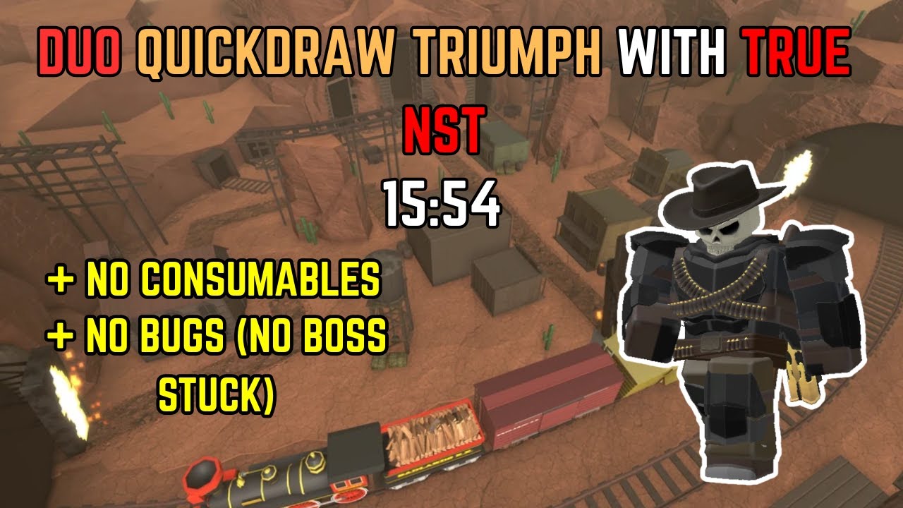 LEGIT DUO QUICKDRAW TRIUMPH WITH TRUE NST - YouTube