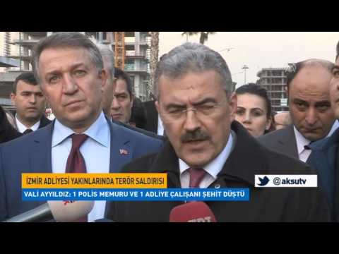 İzmir Adliyesi Yakınlarında Terör Saldırısı