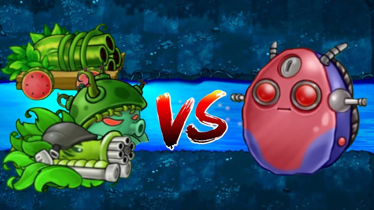 PvZ Fusion Version 2.3 : Ultimate Mega Kraken Vs Ultimate Purgatory Red ...