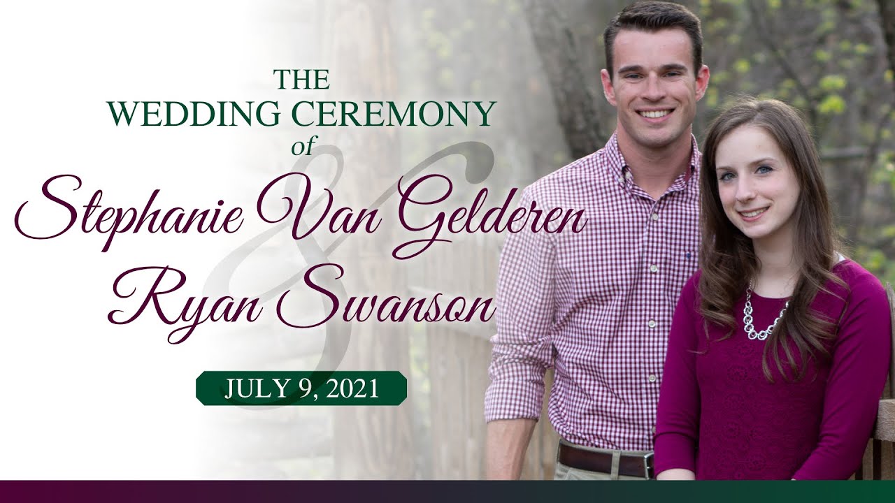 Ryan and Stephanie's Wedding - YouTube