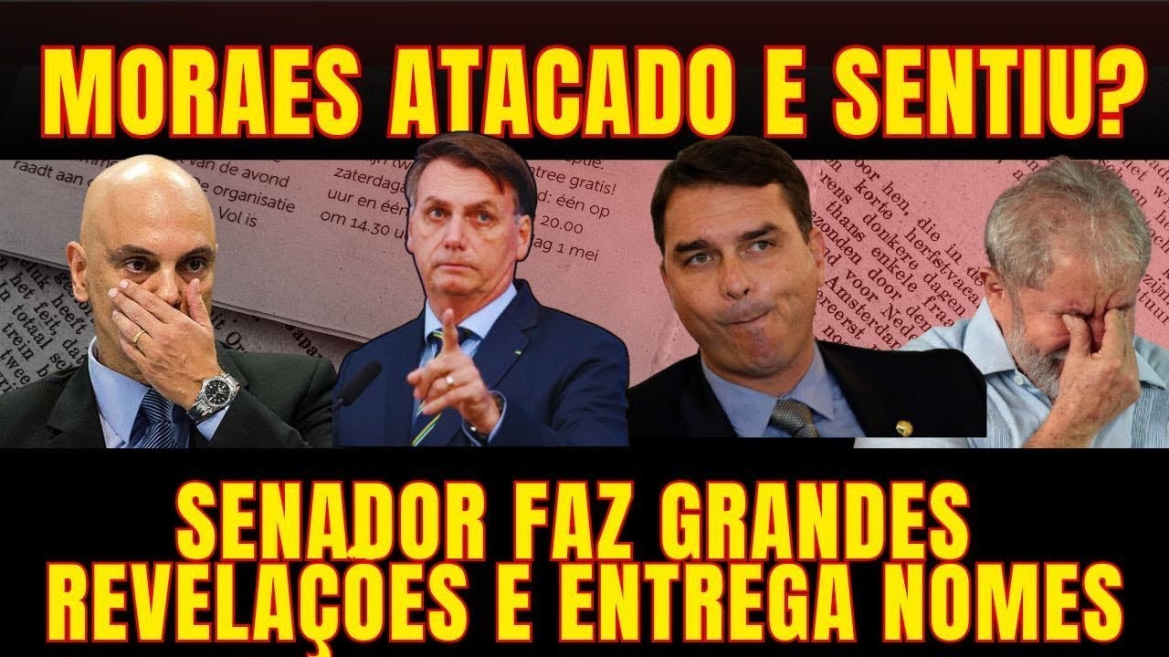 MORAES FOI PEGO SENADOR CONTA TODA A VERDA E REVELA GRANDES NOMES ...