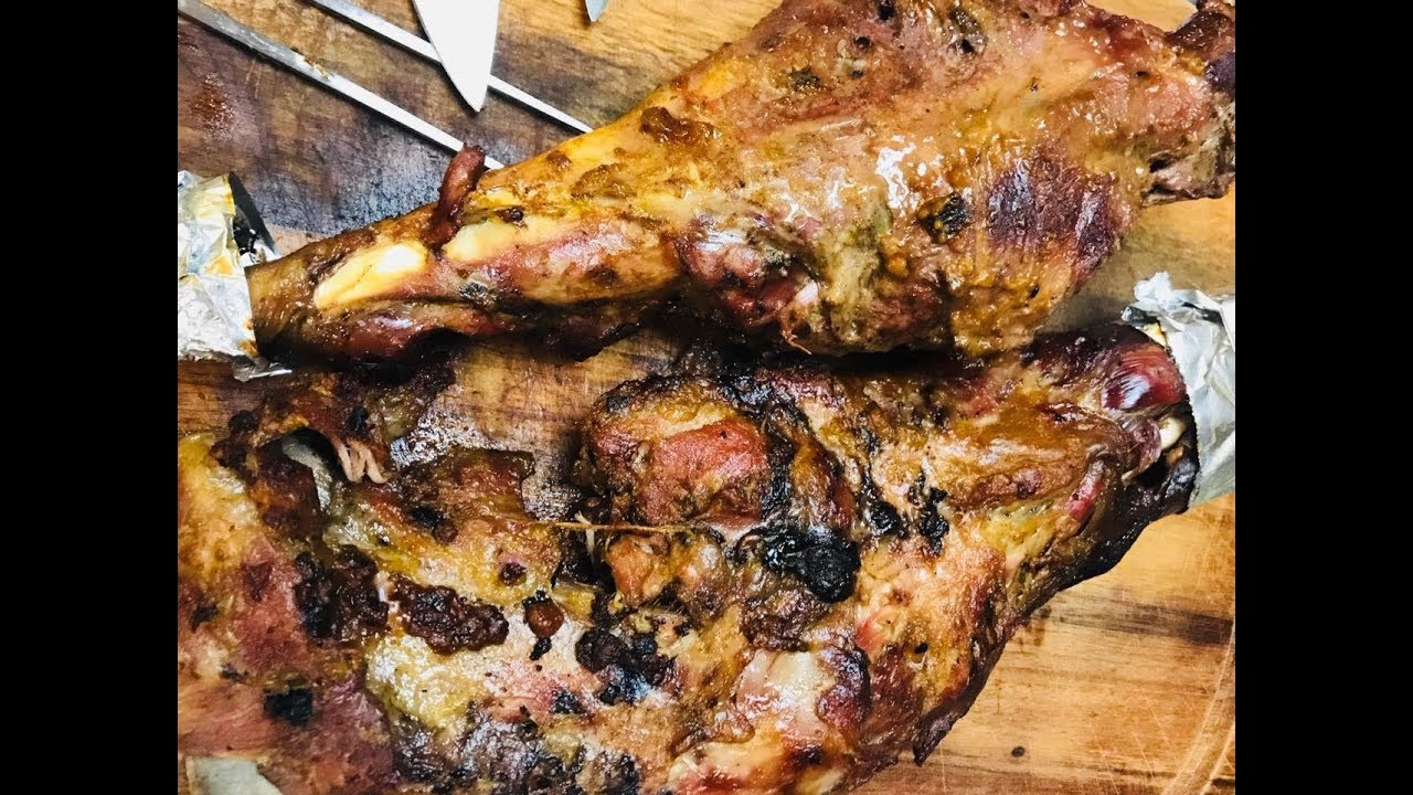 Receita CORDEIRO ASSADO NO FORNO by Gustavo Gourmet - YouTube