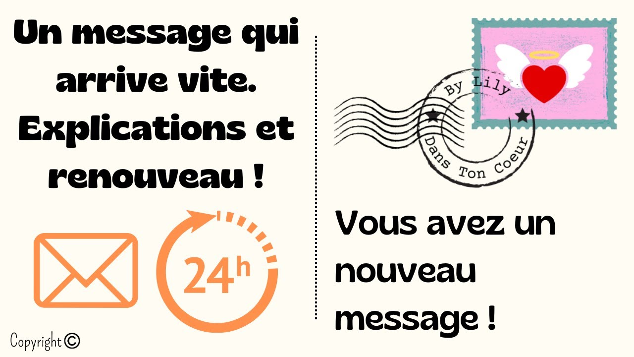 Un message qui arrive vite. Explications et renouveau ! Tirage amour 💘 ...