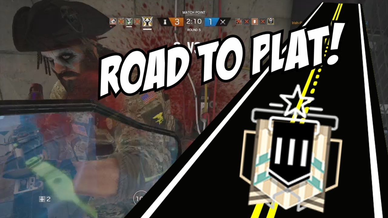 Road To Plat - Rainbow Six Siege (Ranked) {Master Hax} - YouTube