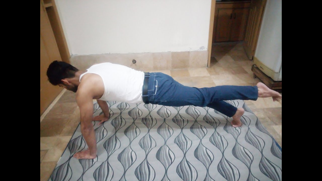 How To Do Leg Raised Push Ups For Beginners (Best Method) - YouTube