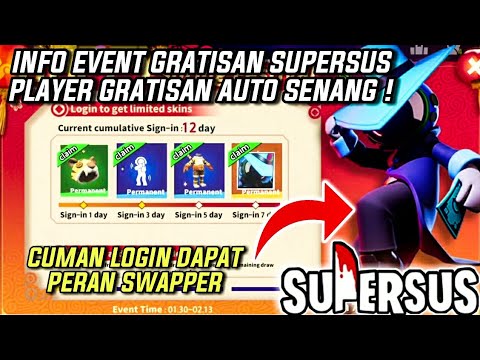 CARA MENDAPATKAN PERAN SWAPPER,KOSTUM HARIMAU,DAN EMOT BARU SUPERSUS ...
