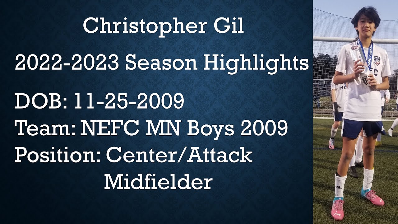 Chris Gil 2022/2023 soccer highlights - YouTube