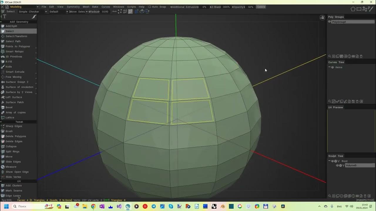 3dcoat Modeling Tool Youtube