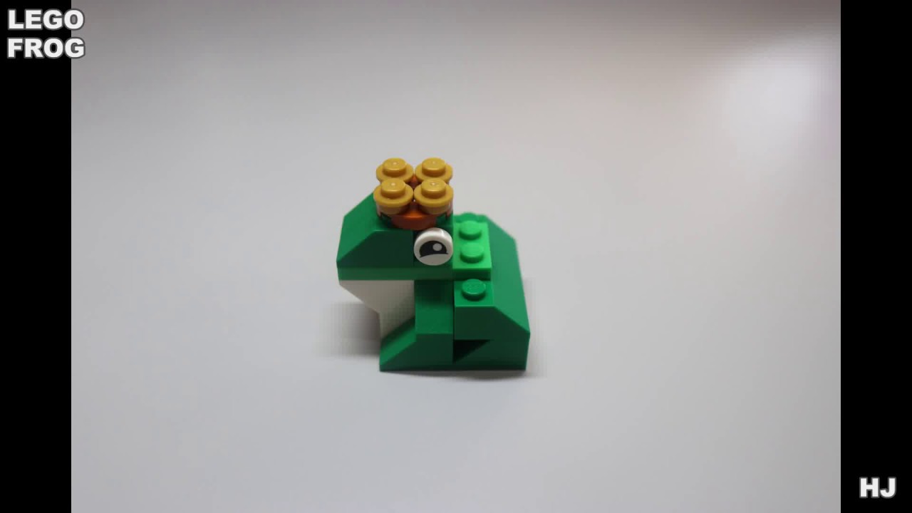 Kids Learn LEGO: How to Make a Lego Frog - YouTube