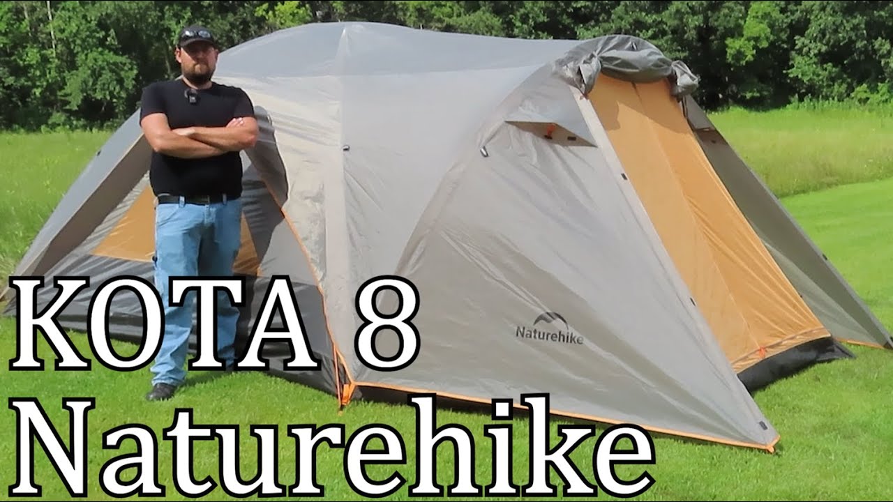 Naturehike Kota 8 Person Tent (First Impressions) - YouTube