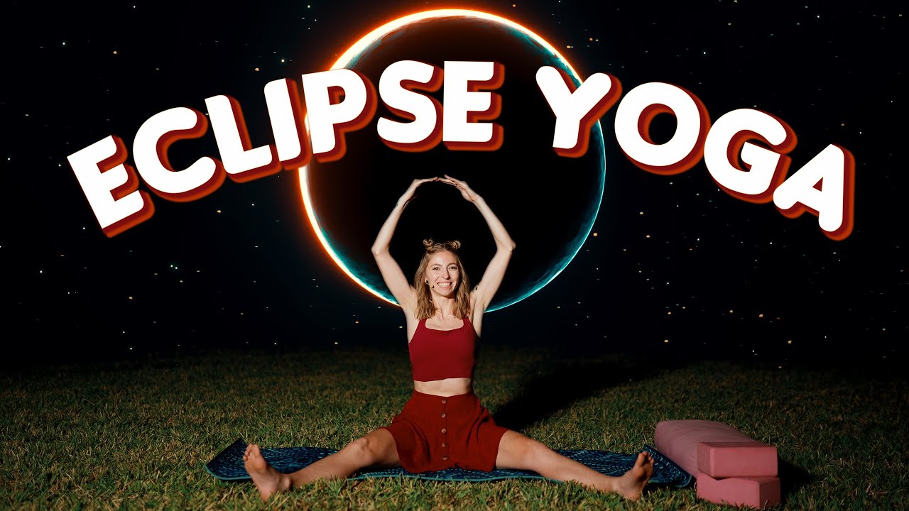 Relaxing Yin Yoga for the Solar Eclipse & New Moon 🌞🌚 Massive Shifts ...
