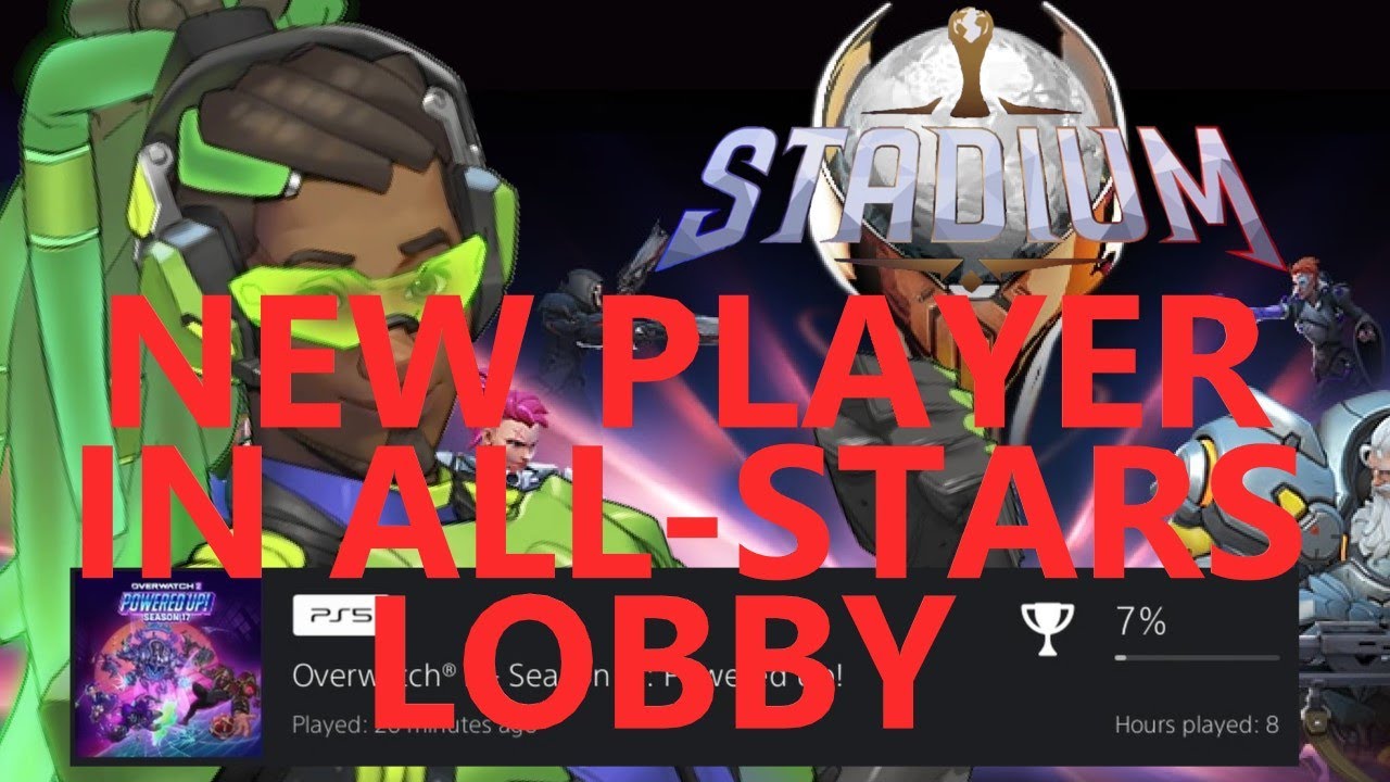 Getting a New Player in a All-Stars Lobby in Overwatch 2 Stadium - YouTube