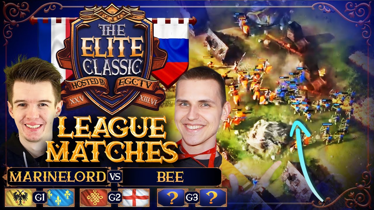 The Elite Classic: MarineLorD vs 3D!Bee, Round Robin Bo3 | Age Of ...