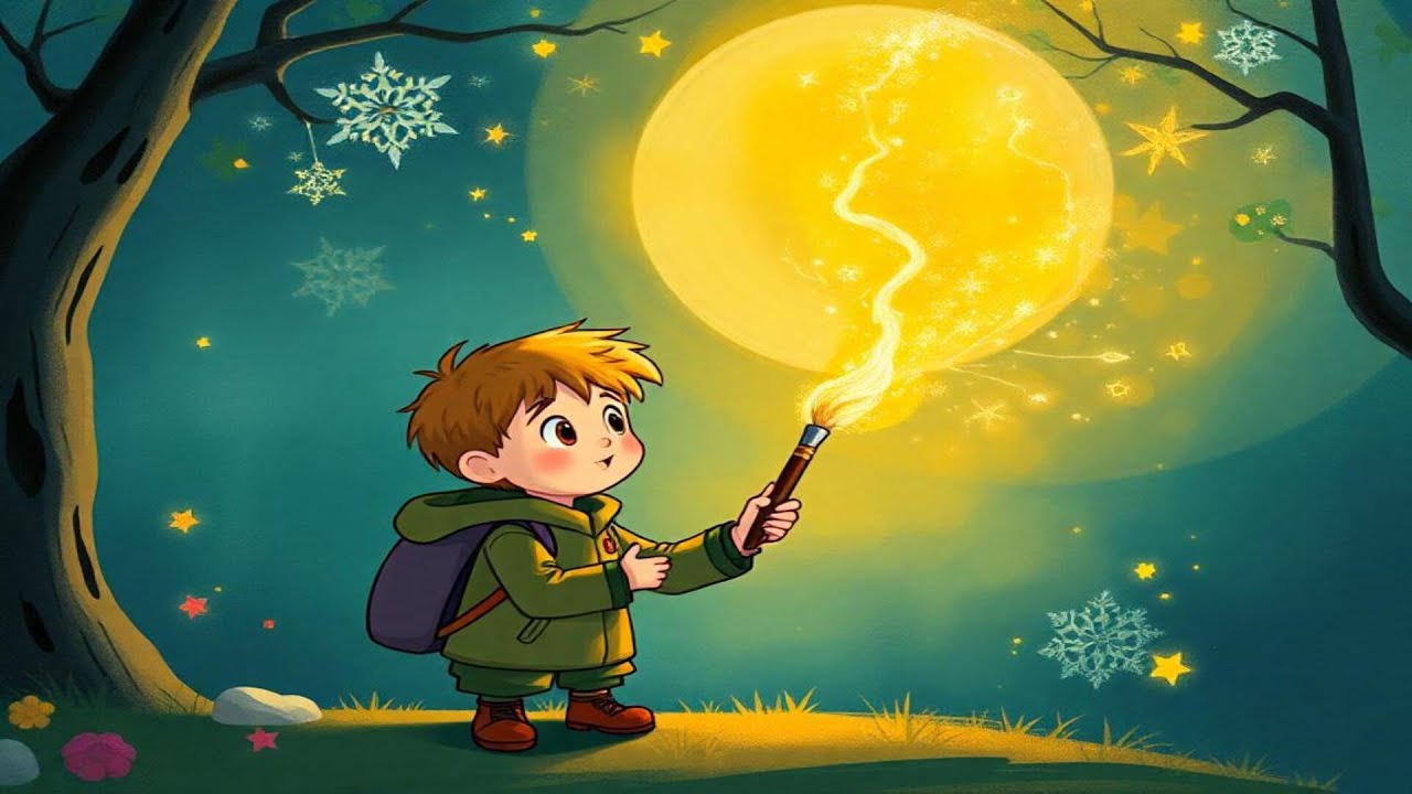 Oliver and the Magical Paintbrush | Kids Story - YouTube