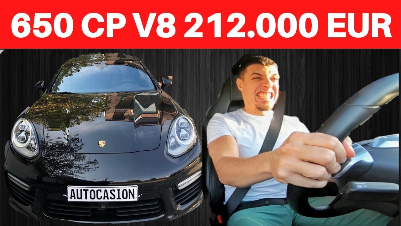 PORSCHE PANAMERA alergi noaptea ca PANTERA! TURBO S 650 CP - YouTube