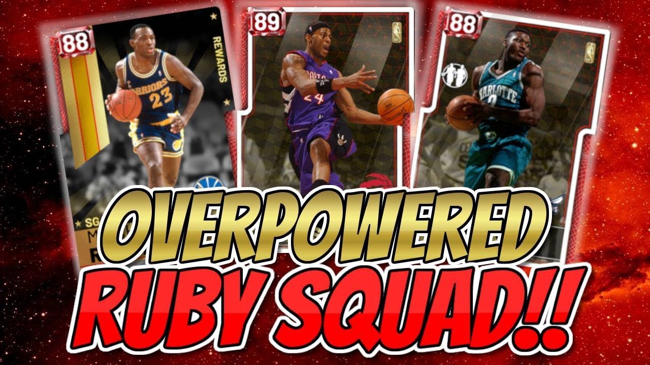 NBA 2K19 MYTEAM THE MOST OVERPOWERED RUBY PLAYERS!! THE BEST RUBY ...