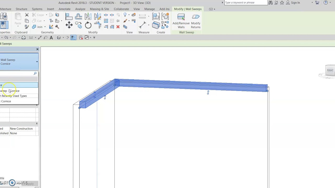 Revit Sweep Tool - YouTube