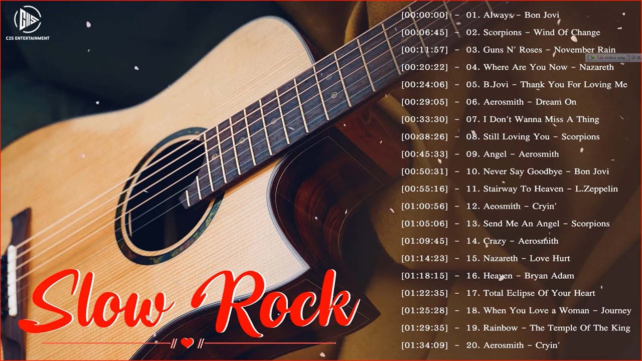 Greatest Slow Rock Ballads 80's And 90's 🛑 The Best Slow Rock ballads ...