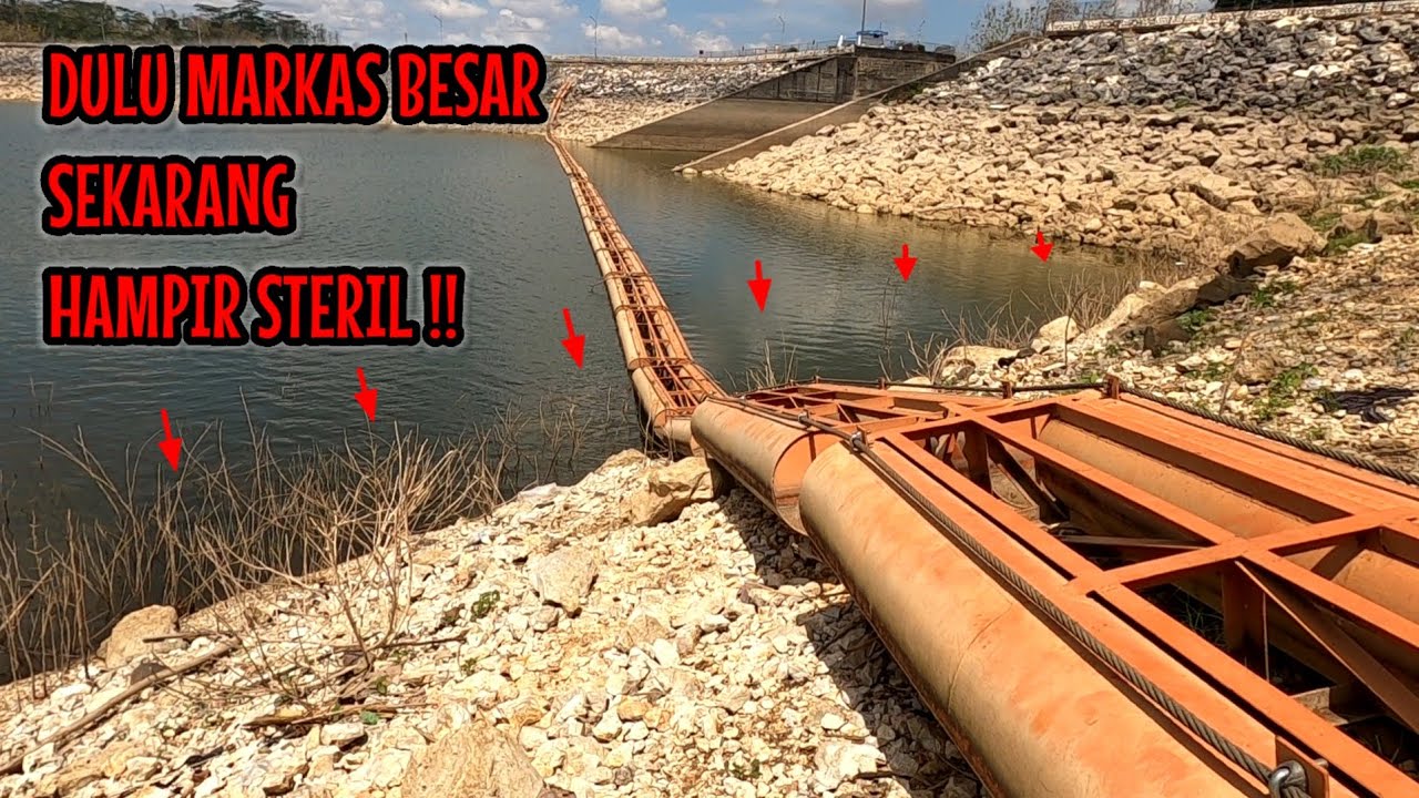 DULU MARKAS BESAR‼️ SEKARANG SUDAH MULAI STERIL || mancing ikan red ...