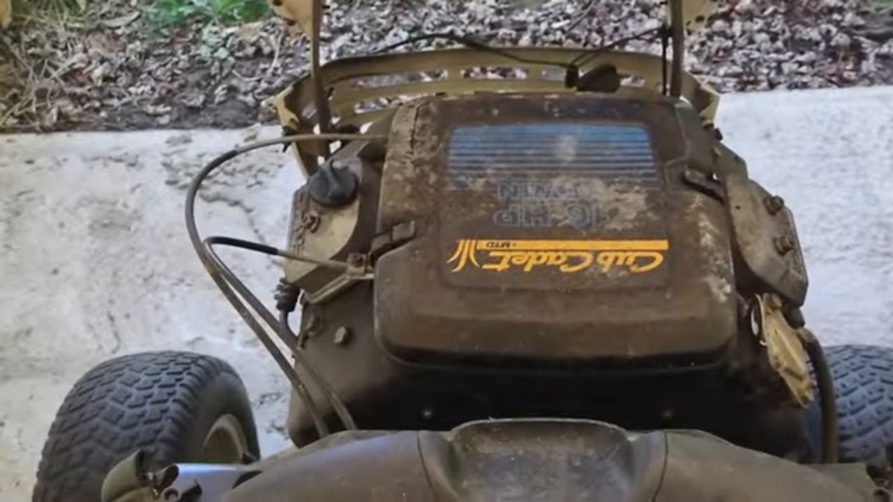 Cub Cadet 2165 First Start of 2024 - YouTube