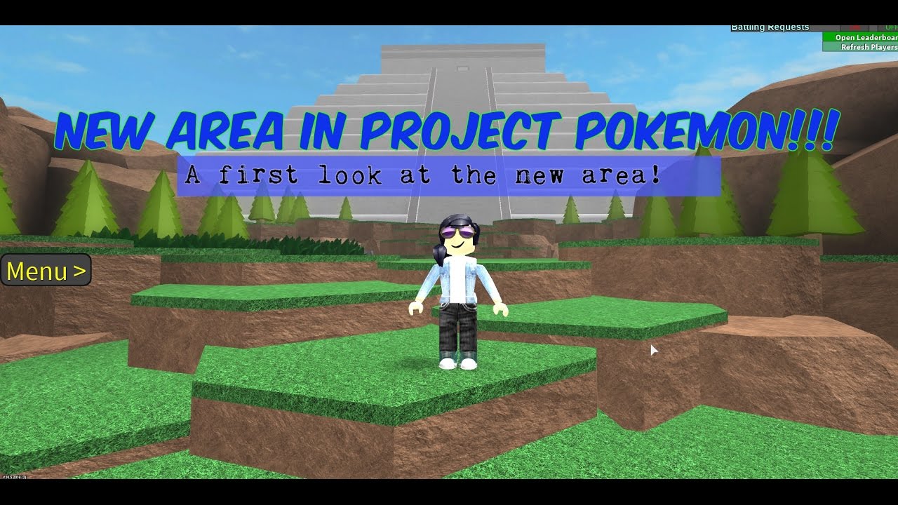 Roblox : Project Pokemon Big Update - NEW AREA! - YouTube