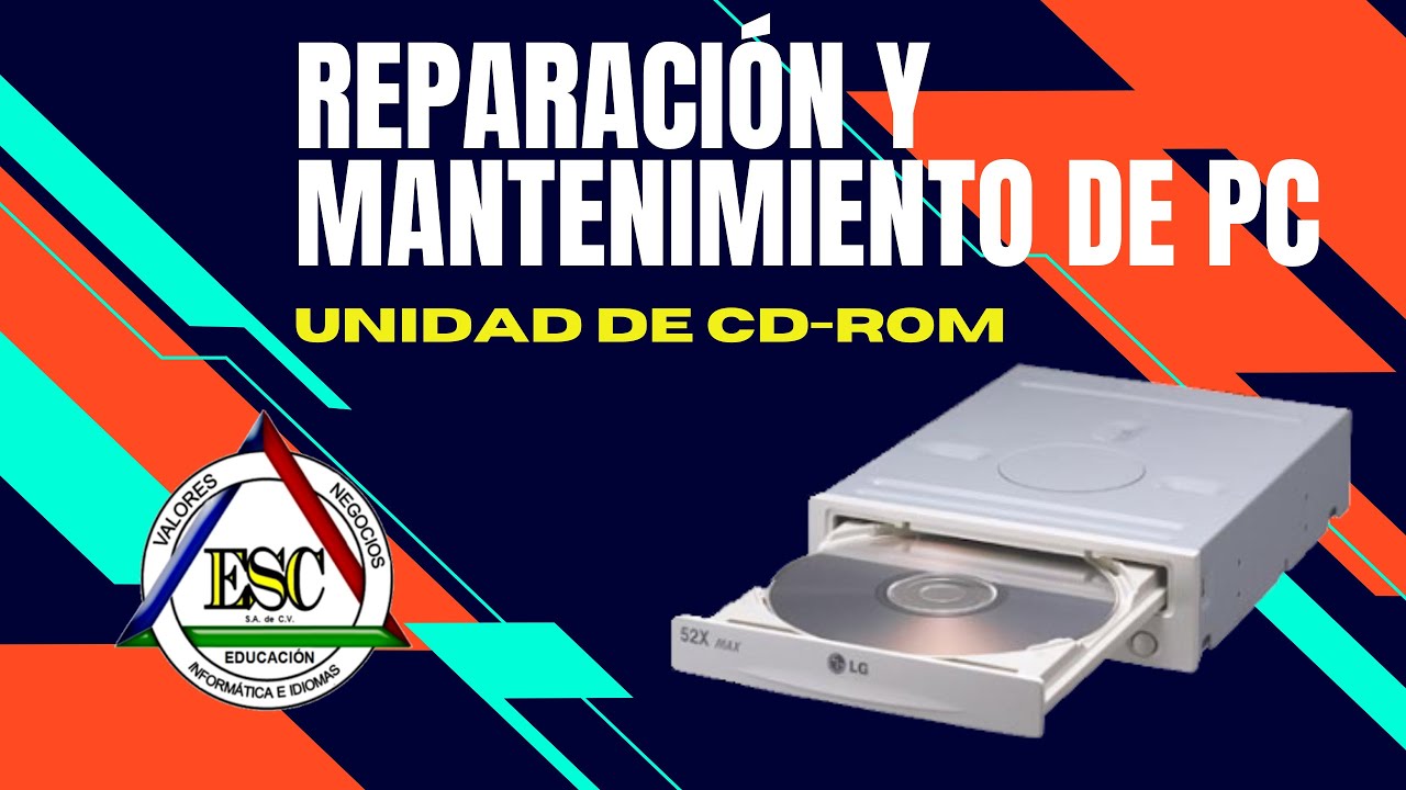 La unidad de CD-ROM - Partes Internas - YouTube