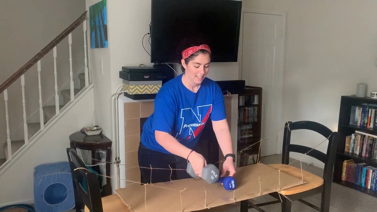 Neshaminy STEM Challenge #1 response: Suspension Bridge - YouTube
