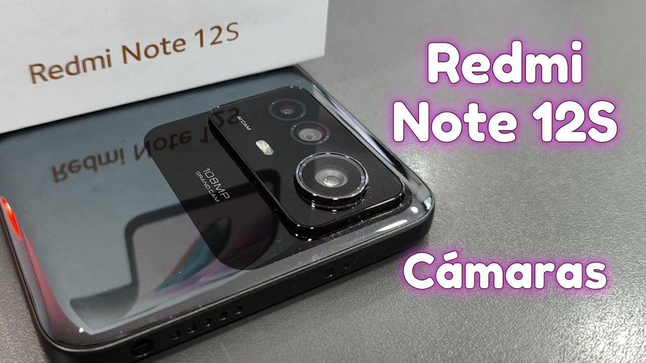 Redmi Note 12S Cámaras - YouTube