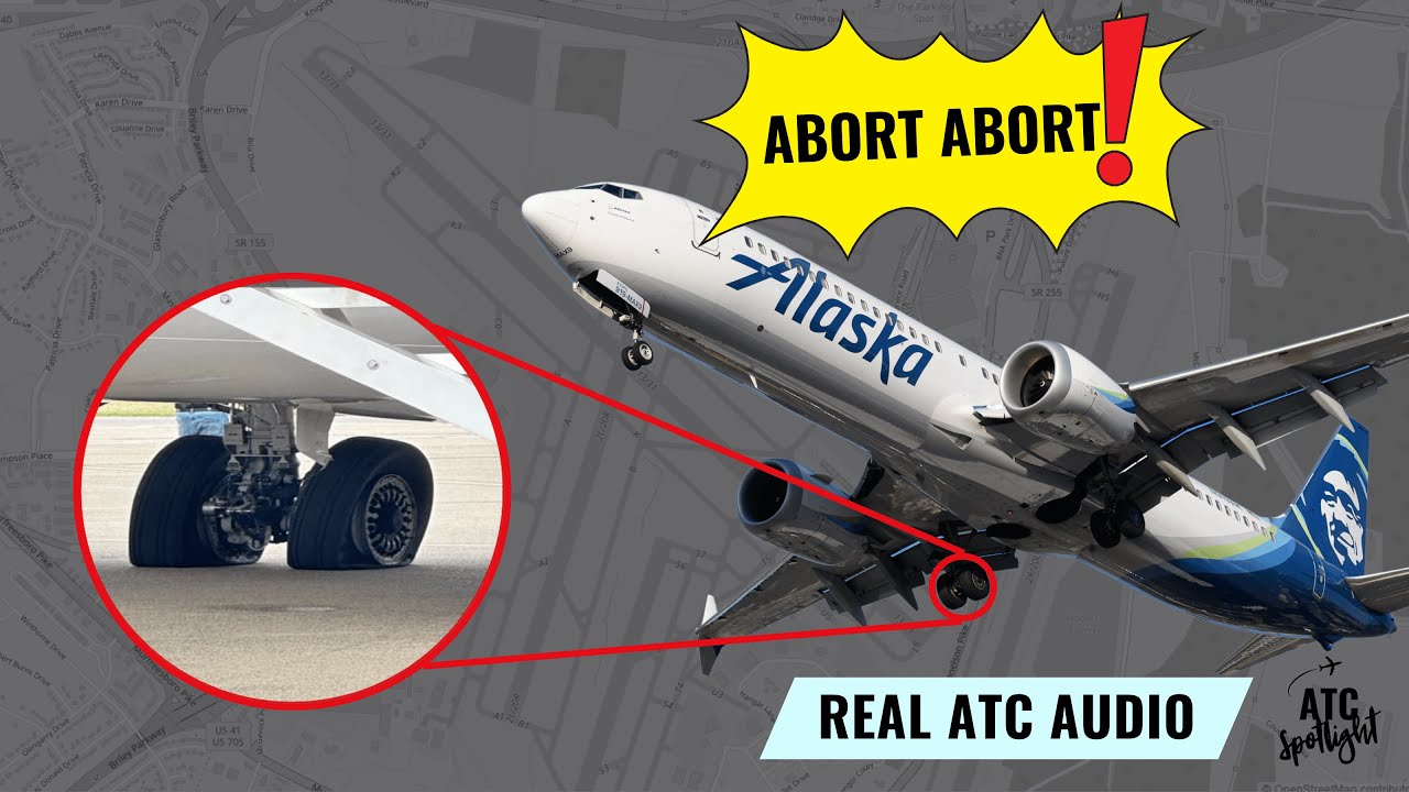 Close Call at Nashville: ATC Audio Captures Alaska Airlines' Abort to Avoid Collision with ...
