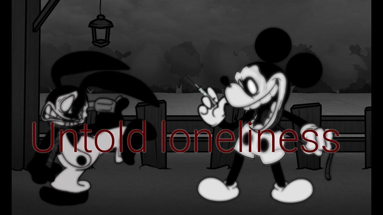 【FNF】Untold loneliness but WI Oswald and WI Mickey Mouse sings it - YouTube