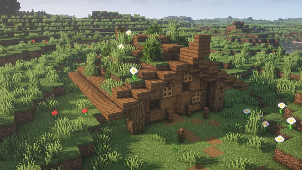 Minecraft | How to Build a Simple Viking House - YouTube