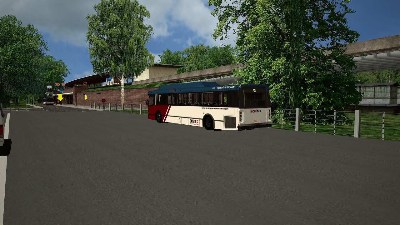 OMSI 2; Featuring The Orion V CNG Bus And DXVK Graphics - YouTube