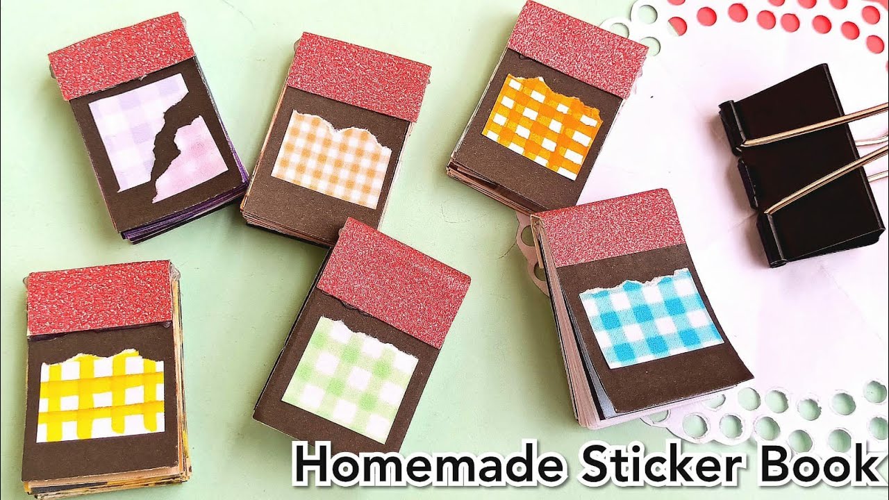 How to Make Printed Journal Scenery Book Part-2 / DIY Sticker Book ...