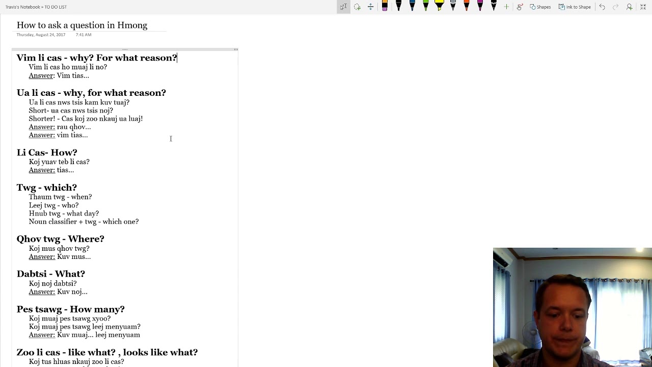 Learn How to Ask Questions in Hmong - YouTube