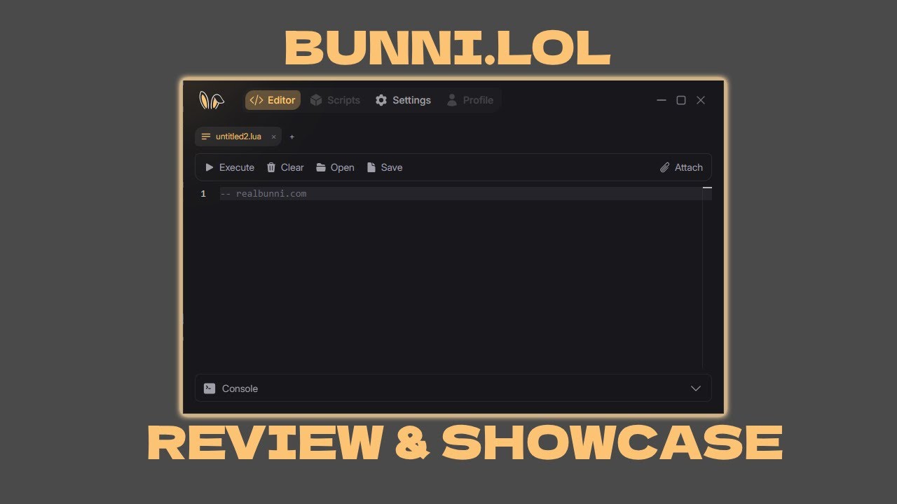 [FREE] Bunni.lol executor review & showcase 🐇 - YouTube