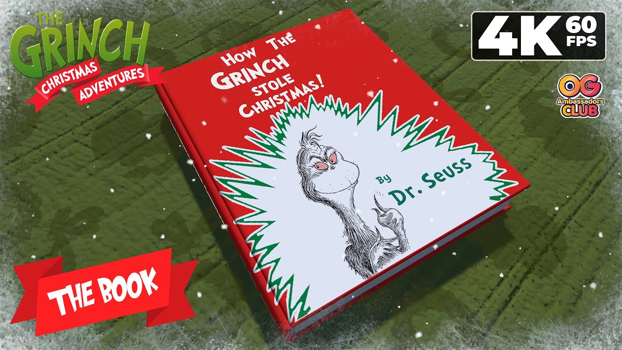 The Grinch: Christmas Adventures | BOOK: "How the Grinch Stole ...