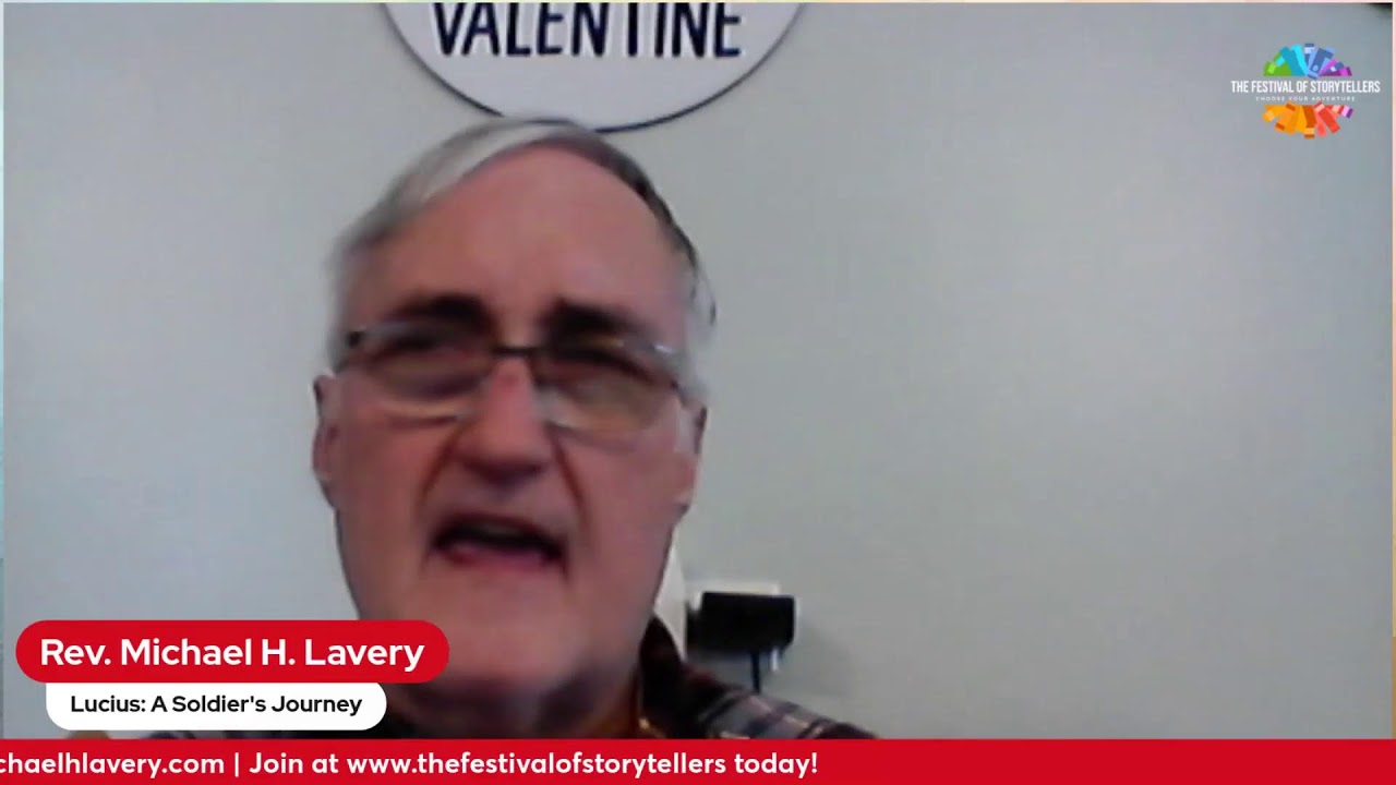Author Rev. Michael H. Lavery LIVE ot The Festival Of Storytellers ...