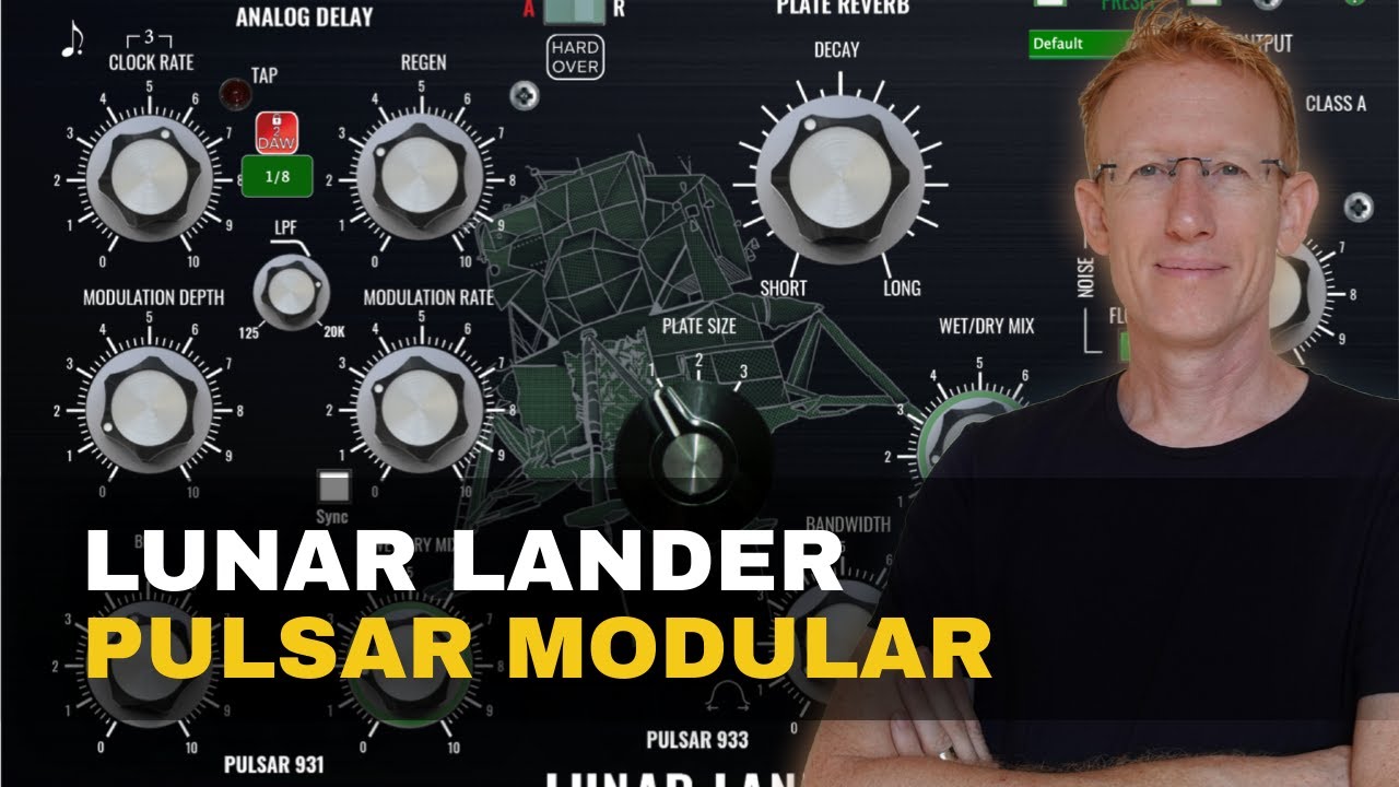 Pulsar Modular Lunar lander - Delay, Reverb and Saturation in one ...